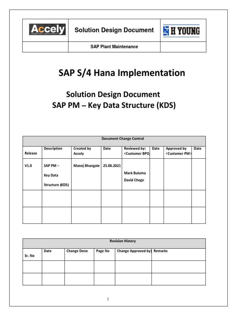 PM - SDD - KDS (Key Data Structure) - V1.0 | PDF | Loader (Equipment ...