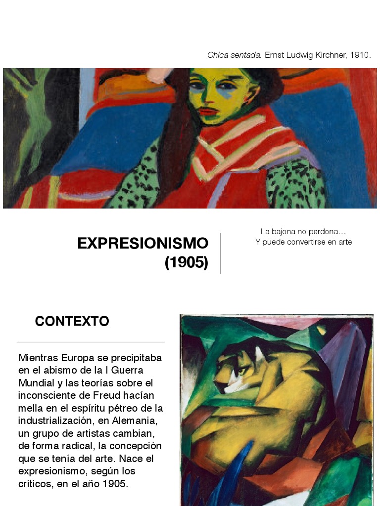 EXPRESIONISMO | PDF | Expresionismo | Wassily Kandinsky