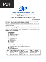 Water Tank Cleaning Method of Statement | PDF | Water | Disinfectant