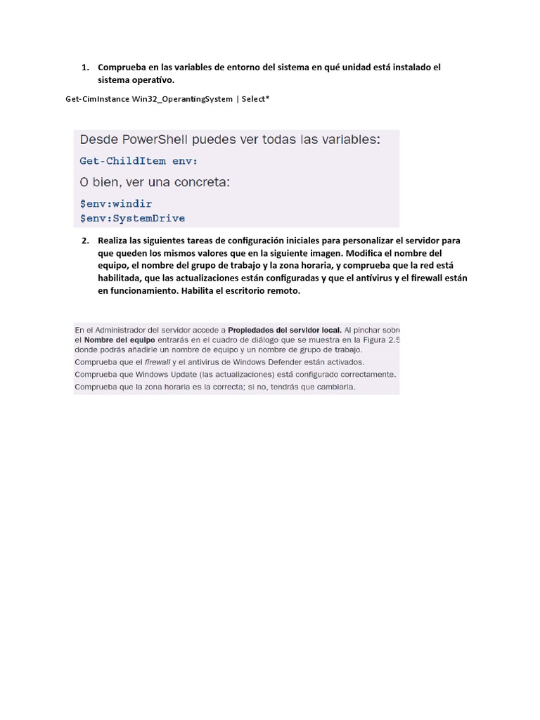Ejercicios Tema 3 | PDF | Microsoft Windows | Archivo de computadora