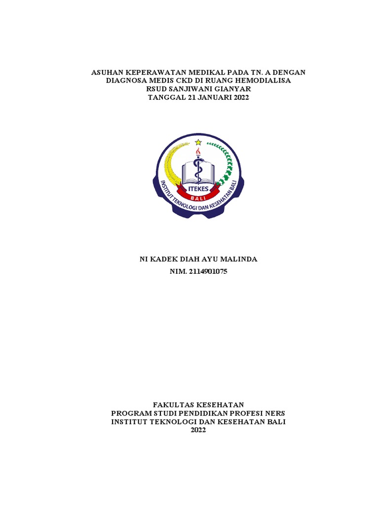 Askep CKD HD | PDF