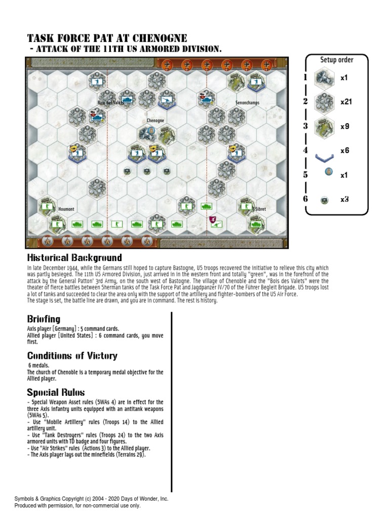 Task Force Pat at Chenogne | PDF | Division (Military) | Tanks