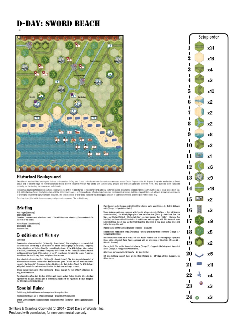 D-Day_ Sword Beach | PDF | Operation Overlord | Battles