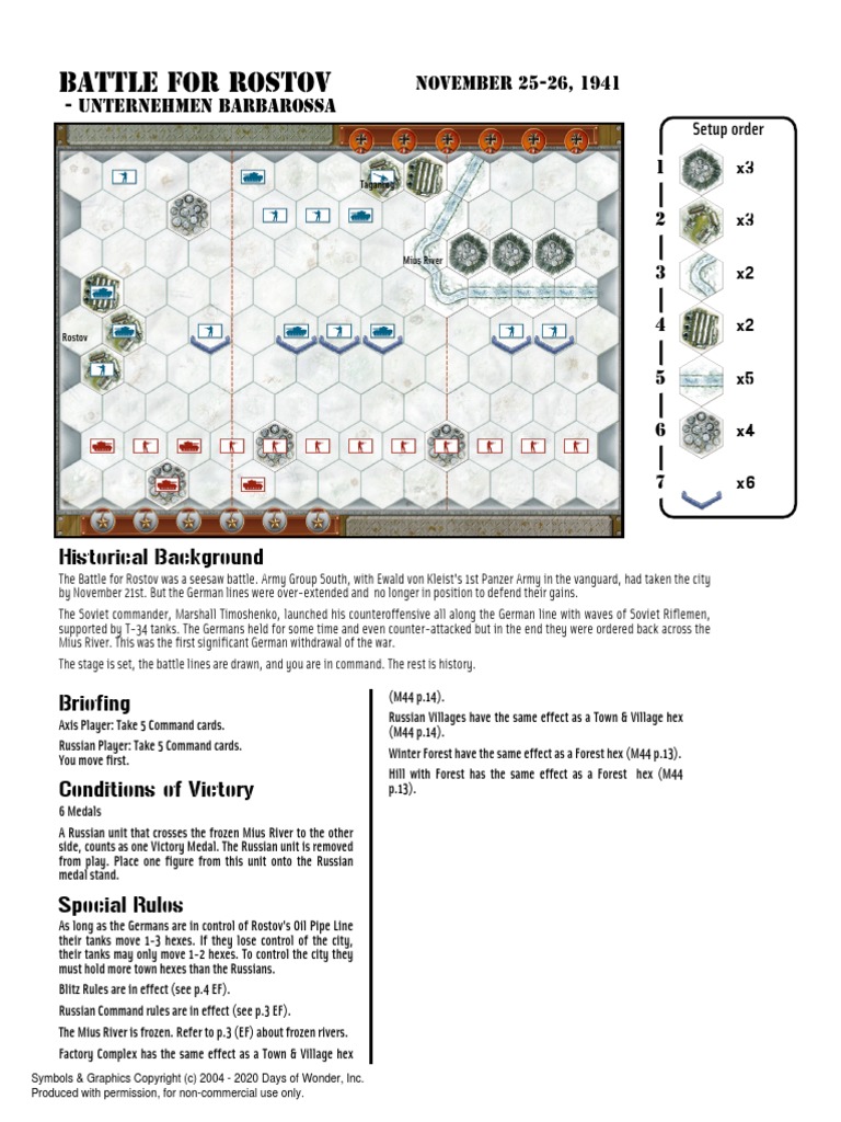 Battle For Rostov | PDF | Conflicts | Battles And Operations Of The ...