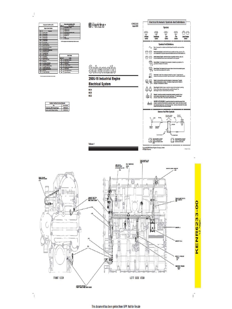 2506 Perkins Engine Schematic | PDF