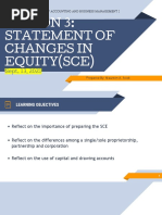 Owner's Equity Statement Template | PDF