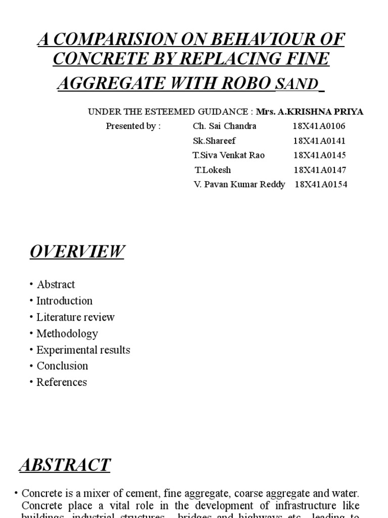 Robo Sand (2) - 3 | PDF | Concrete | Cement