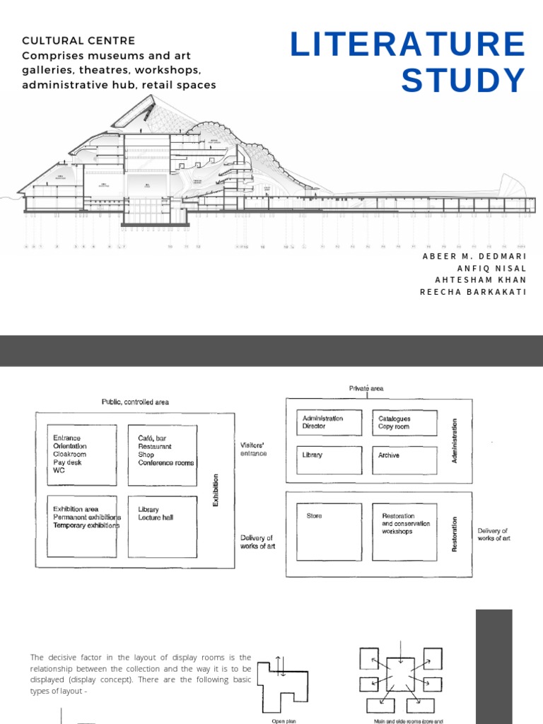 Cultural Centre Literature Study | PDF