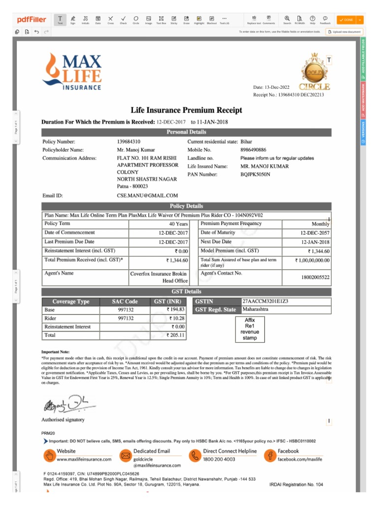 Med Insurac Draft | PDF