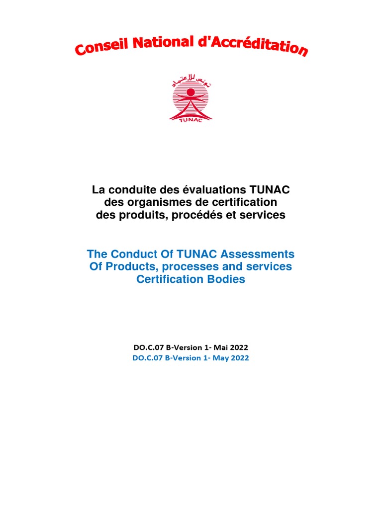 DO.C 07 B Rev1 - Accreditation Process For Products Certification ...