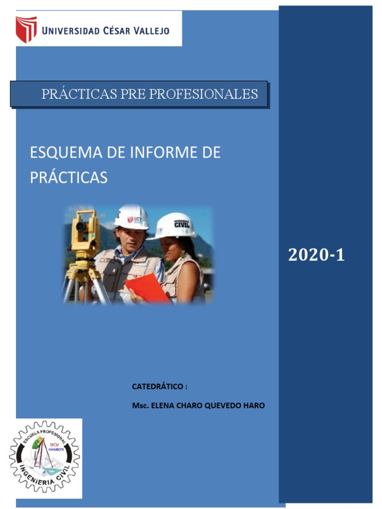 Esquema de Informe de Practicas | PDF
