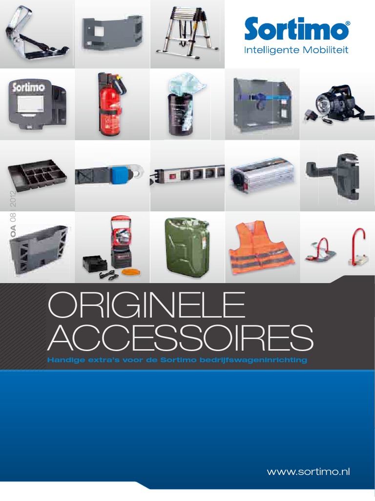 Brochure Sortimo Orginele Accessoires | PDF
