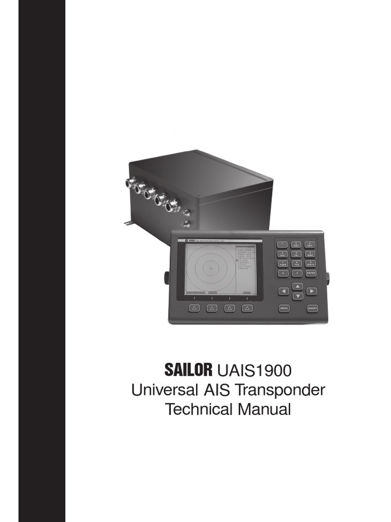 AIS1900 Transponder Technical Manual | PDF | Electrical Engineering ...