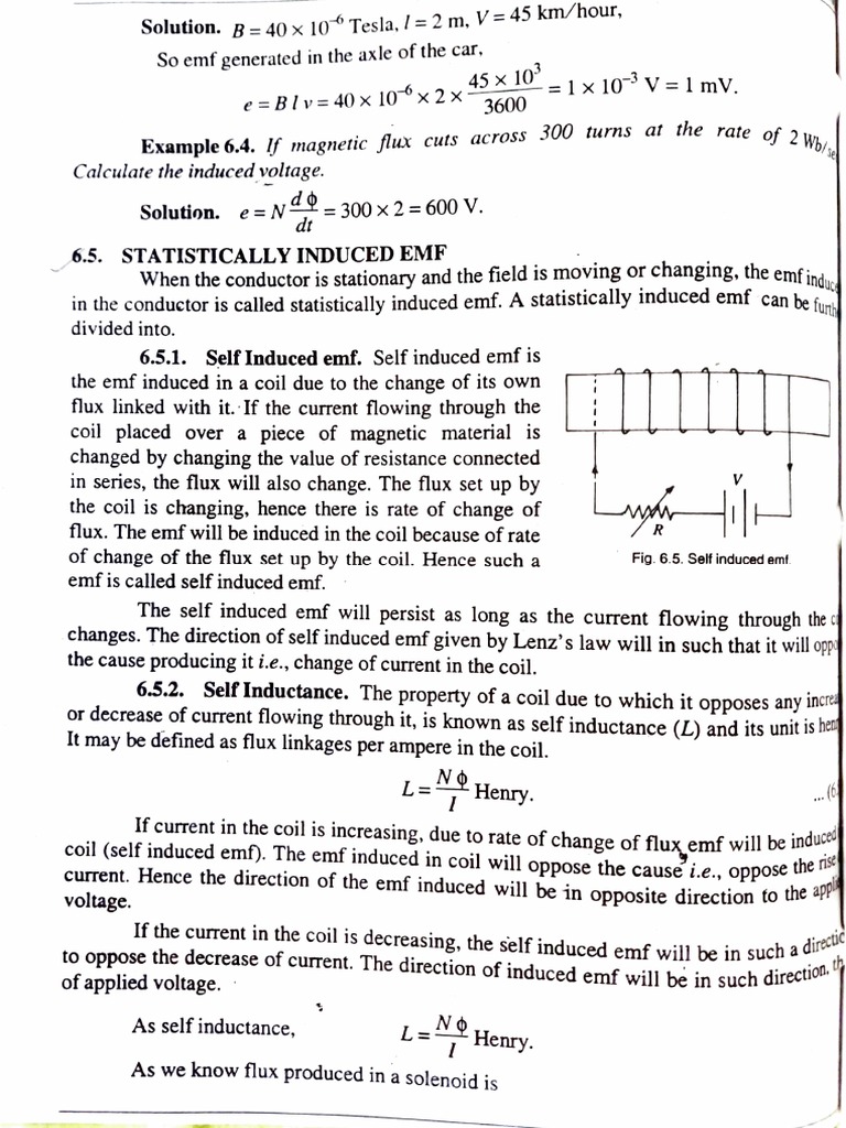 L Henry | PDF | Electromagnetic Induction | Inductor