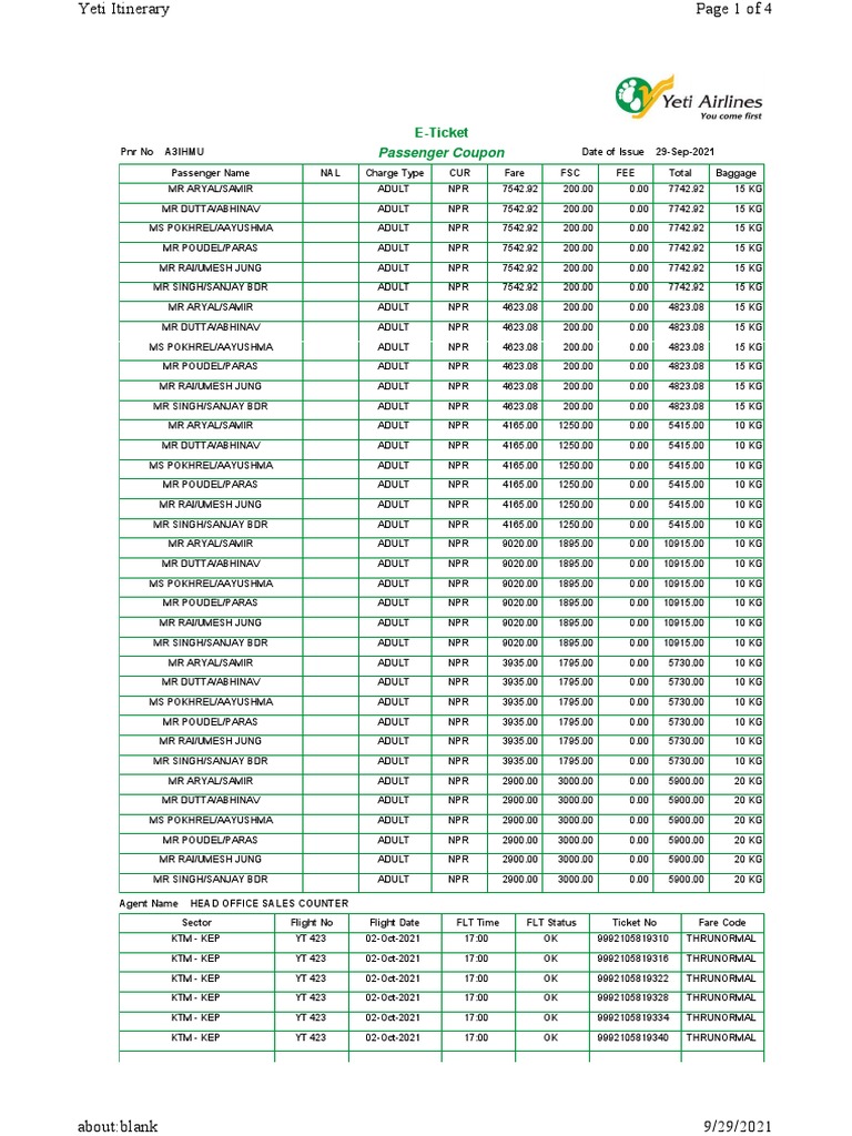 TKT 2 | PDF | Airlines | Legal Liability