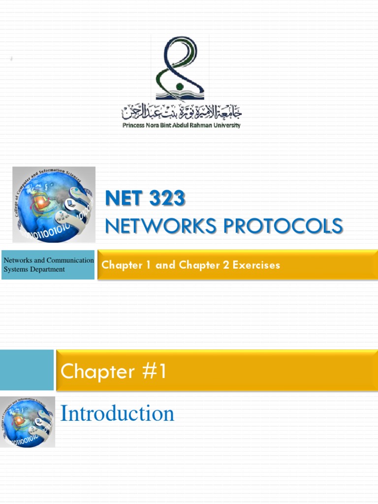 Net323 Chapter1 and 2 Ex | PDF | Computer Network | Telecommunications