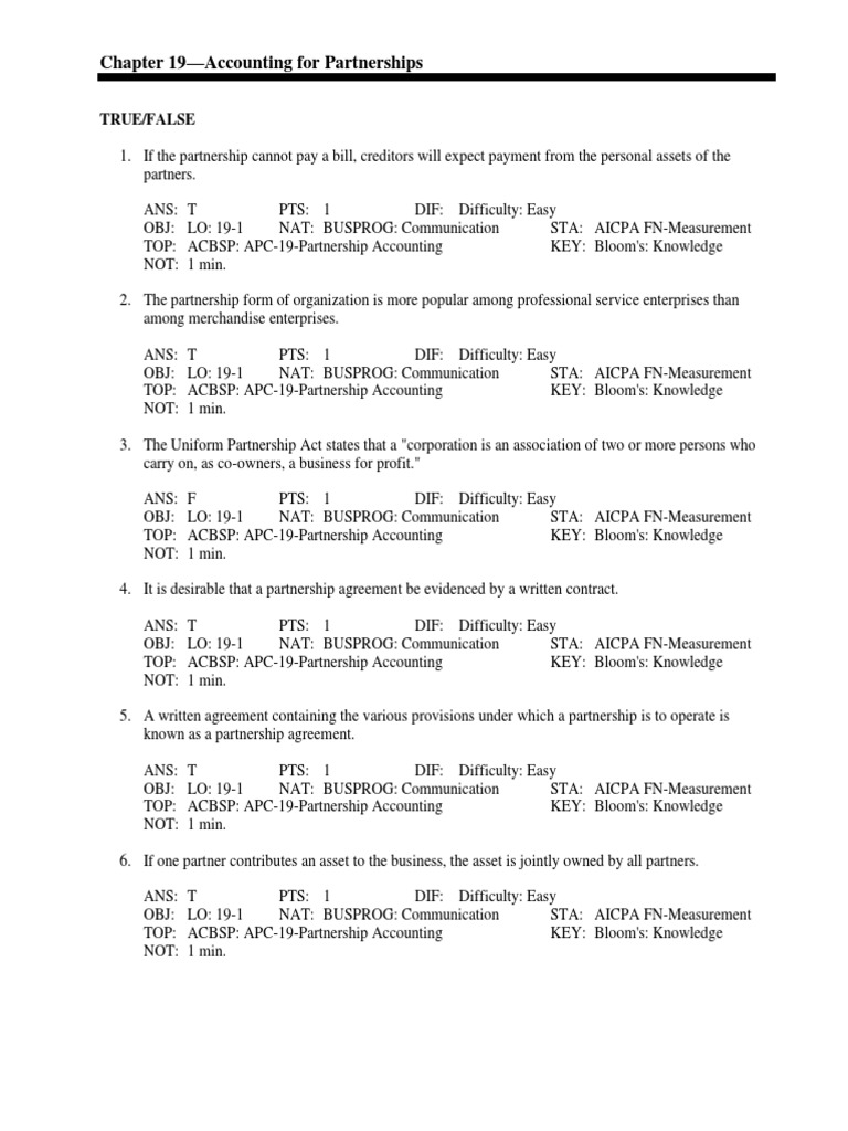 Fourth Document | PDF | Debits And Credits | Partnership