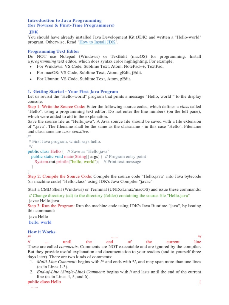 Introduction To Java Programming | Pdf | Computer Data Storage | Data Type