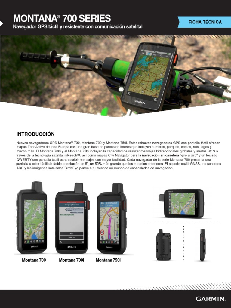 FICHA TECNICA - Montana 700 700i 750i - ES | PDF