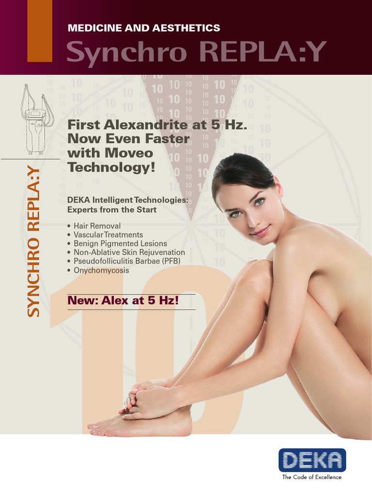 DEKA Synchro REPLA Y Laser Hair Removal | PDF | Laser | Hair Removal