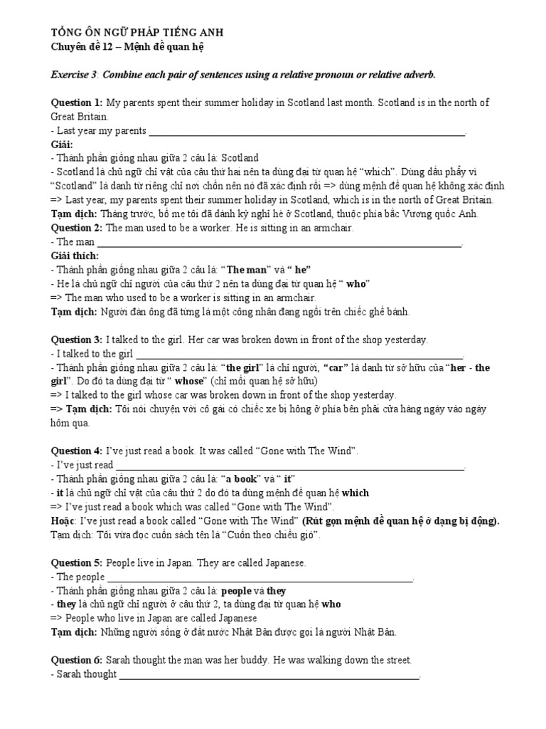 CD12 Exercise 3 KEY | PDF