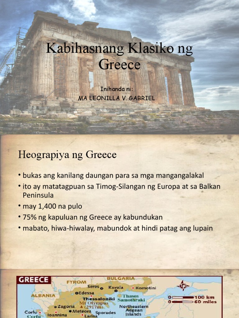 Kabihasnang Klasiko NG Greece-Q2 | PDF