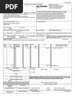 Air Waybill Form - Printable Template | PDF | Trade | Business