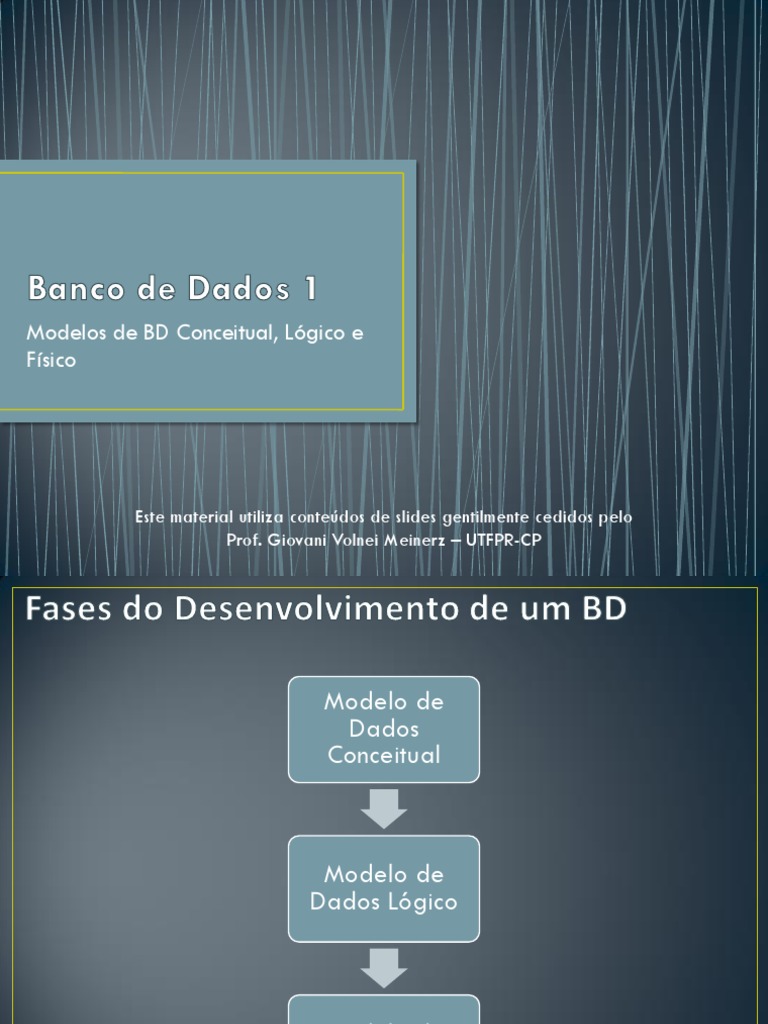 Modelagem de Banco de Dados: Conceitual, Lógico e Físico | PDF | Bancos de dados | Base de dados ...
