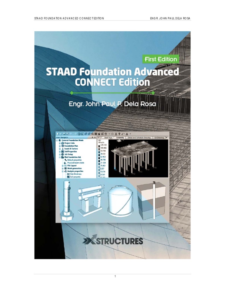Xstructures Bentley STAAD Foundation Contents | PDF | Computing | Civil ...