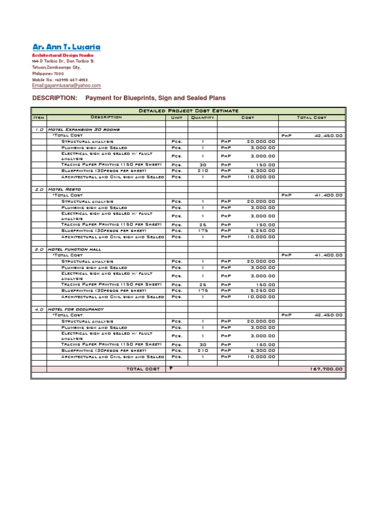 Payment For Building Permit | PDF