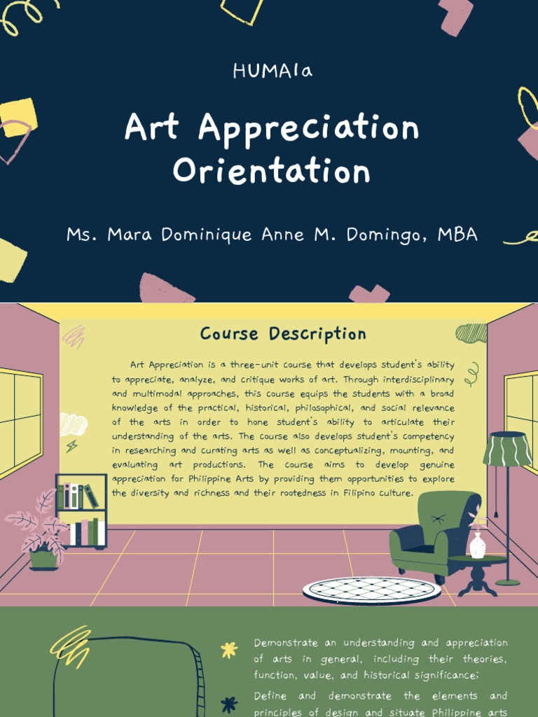 Art Appreciation Course Overview | PDF | Test (Assessment) | Teachers