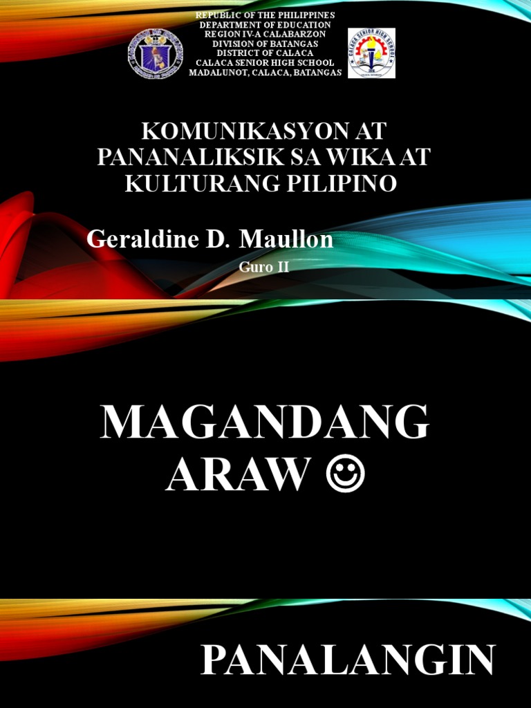 Varayti NG Wika | PDF