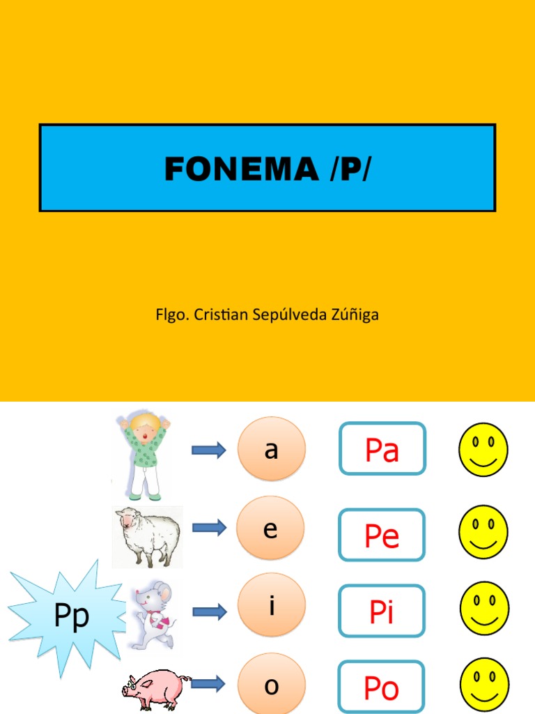 Fonema P | PDF