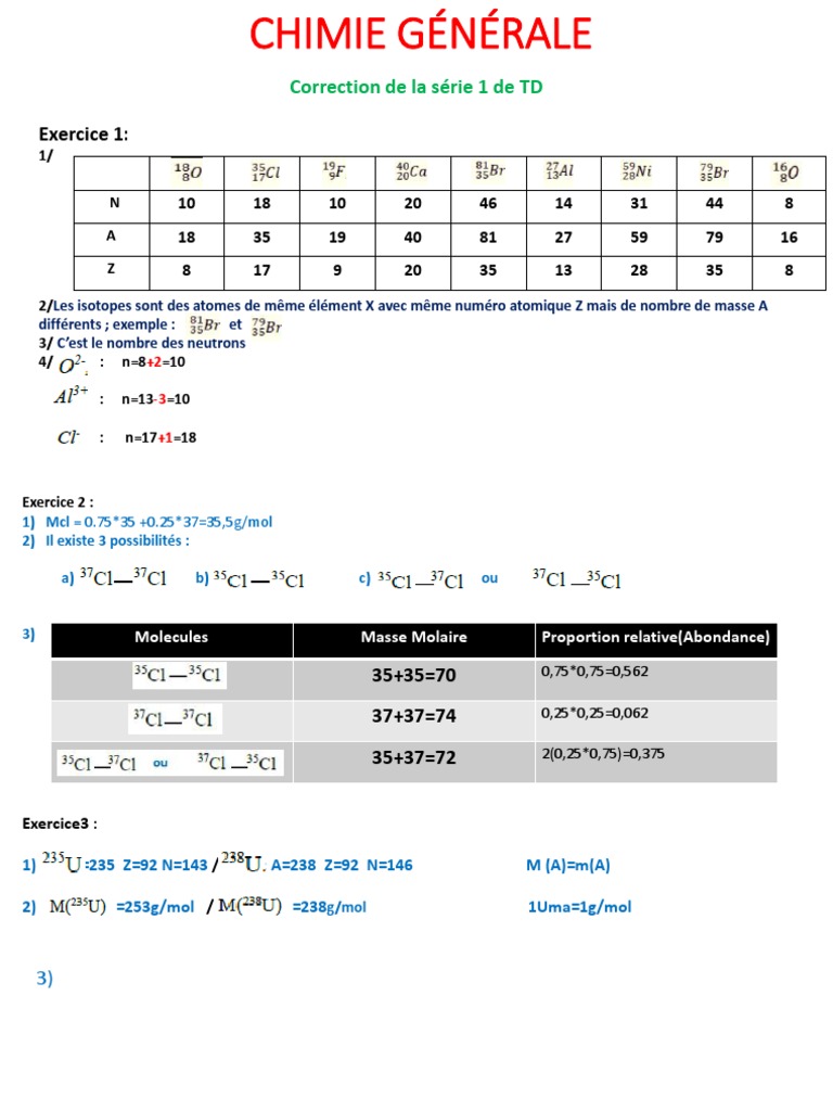 Correction Serie 1 TD | PDF | Méthodes et références pédagogiques
