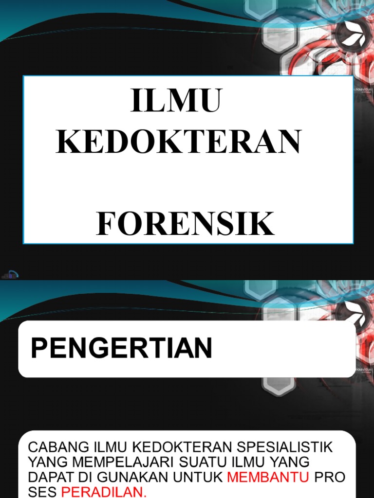 Ilmu Kedokteran Forensik | PDF