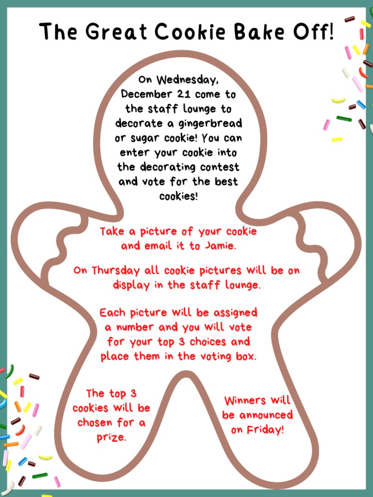 Great Cookie Bake Off 2022 | PDF