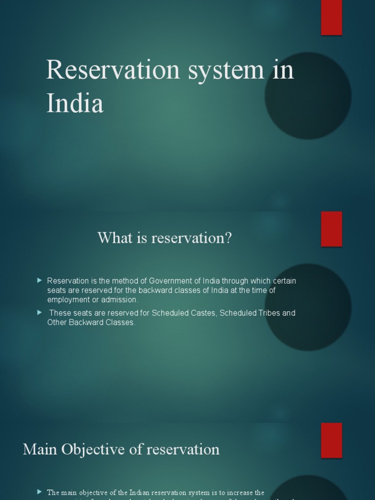 Disadvantages of India's Reservation System | PDF | Politics Of India ...