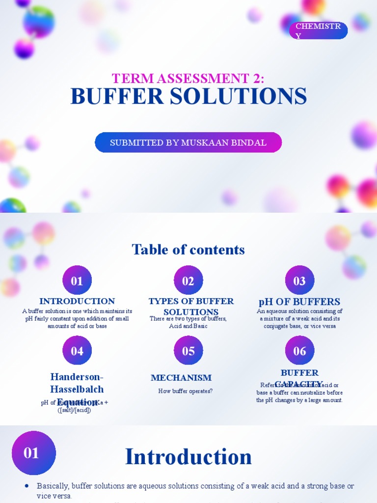 Buffer Solutions | PDF