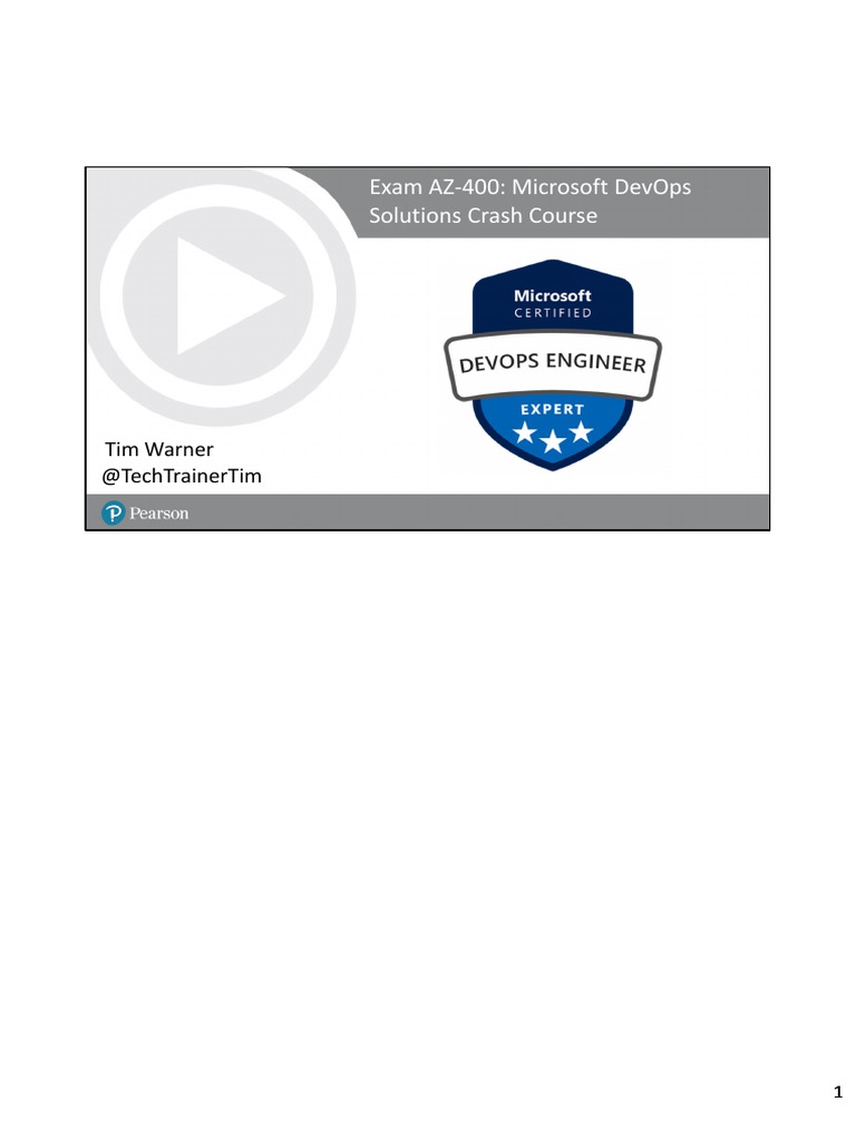 Warner AZ400 Slides | Download Free PDF | Software Repository | Software