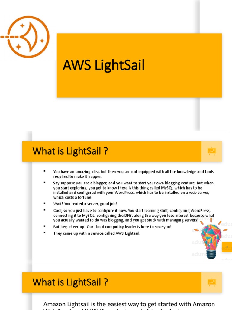 Light Sail | PDF | Amazon Web Services | Computing
