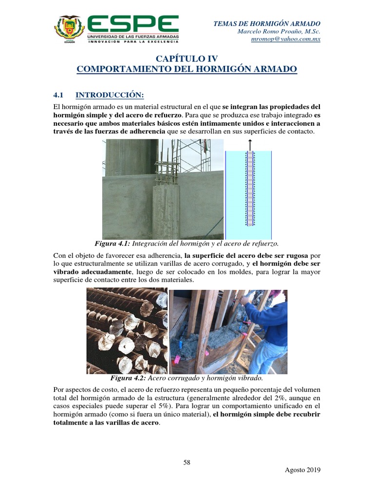 Hormigon04 Comportamiento Hormigon Armado 1 | PDF | Concreto reforzado ...