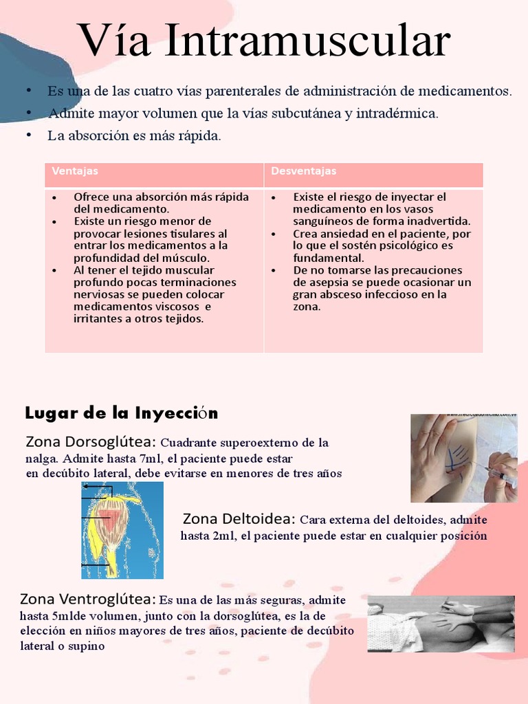 Vía Intramuscular | PDF