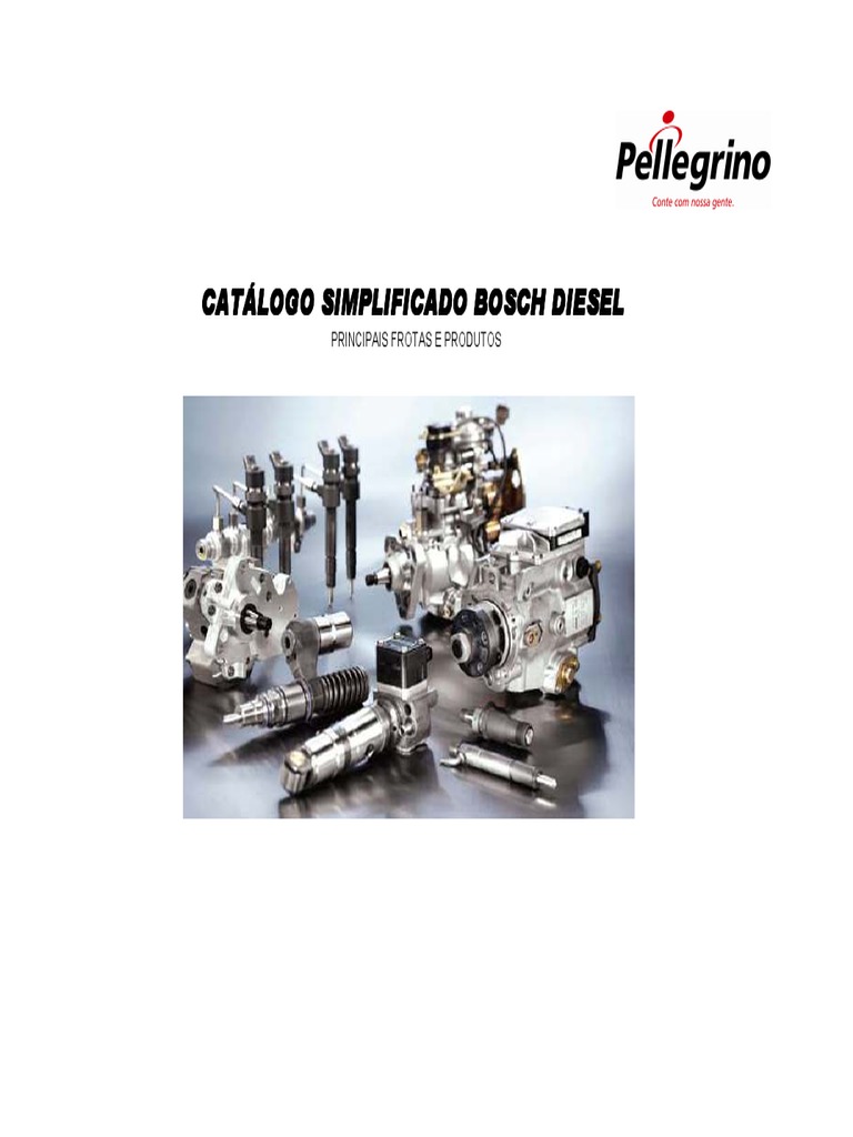 Catálogo Simplificado Bosch Diesel | PDF | Motores | Veículo motorizado