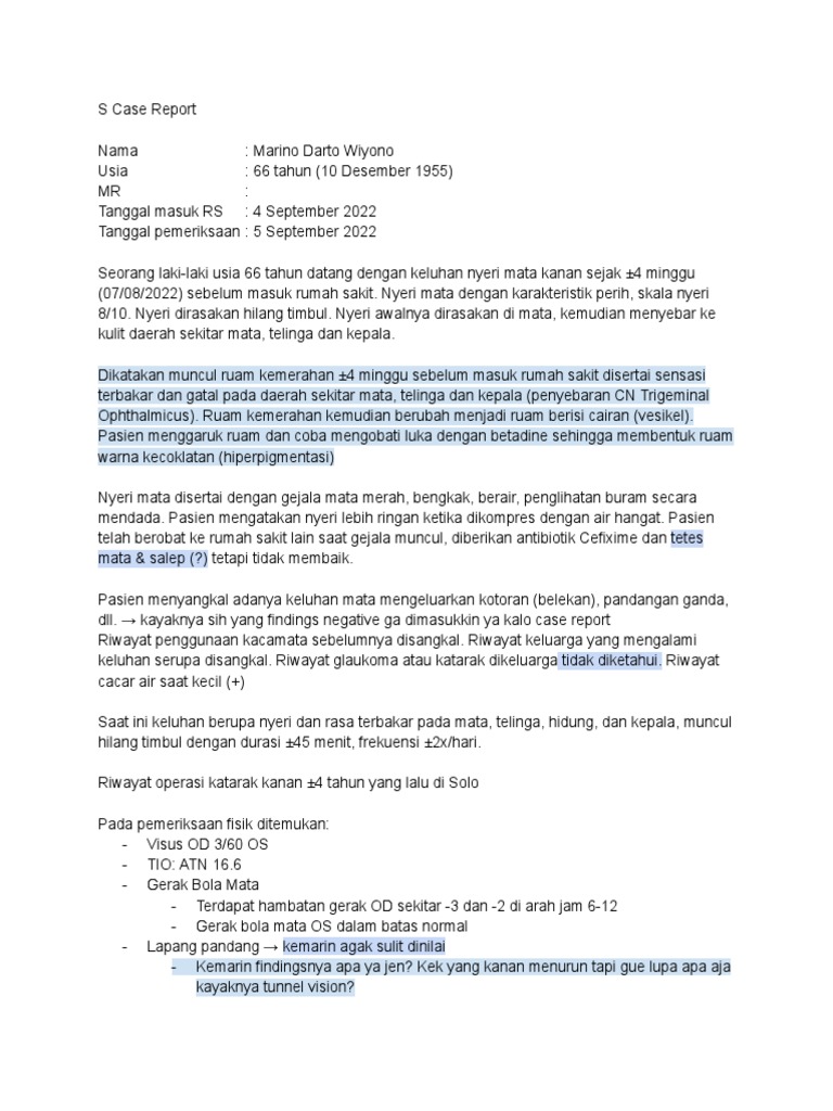 Case Report Mata | PDF