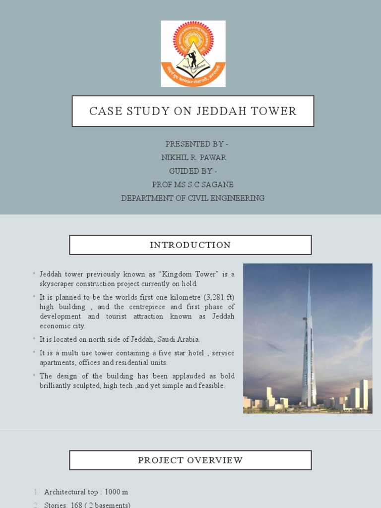 Case Study On Jeddah Tower | Download Free PDF | Elevator | Chimney