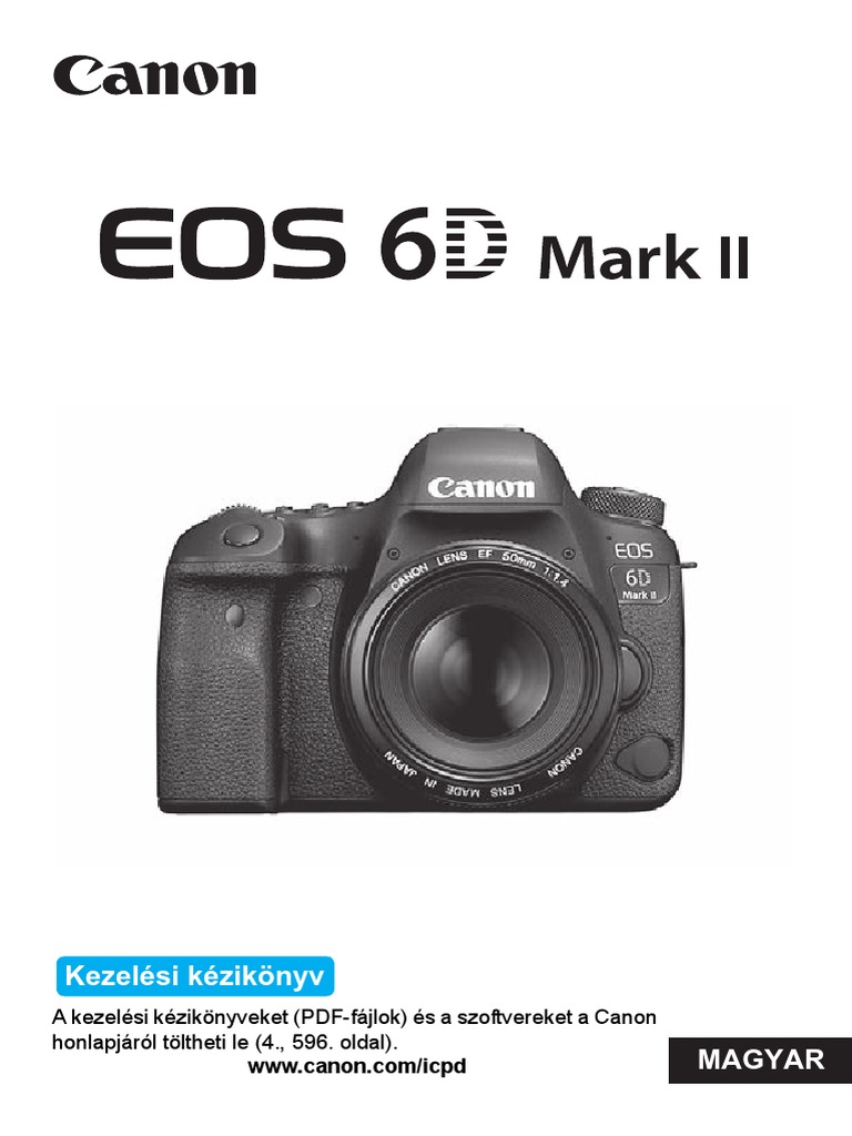EOS 6D Mark II Instruction Manual HU | PDF