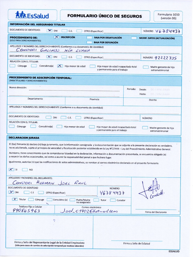 Formulario 1010 | PDF