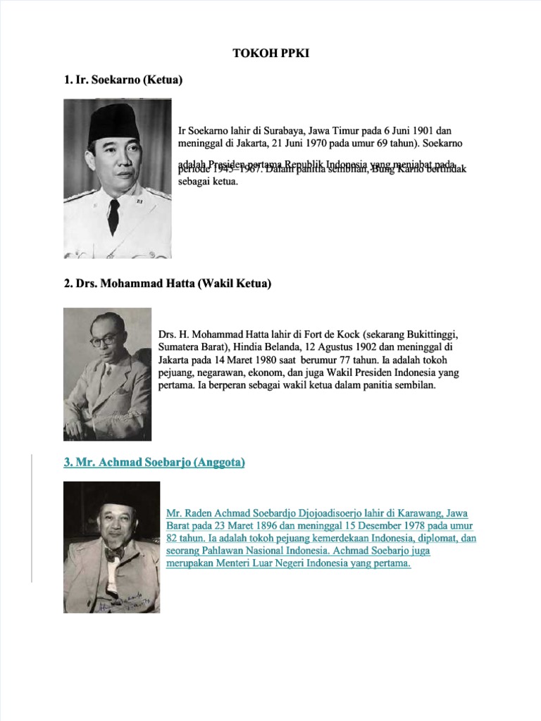 PDF Tokoh Ppki | PDF