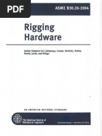 Asme b30.26 2015 Rigging Hardware | PDF | Crane (Machine)