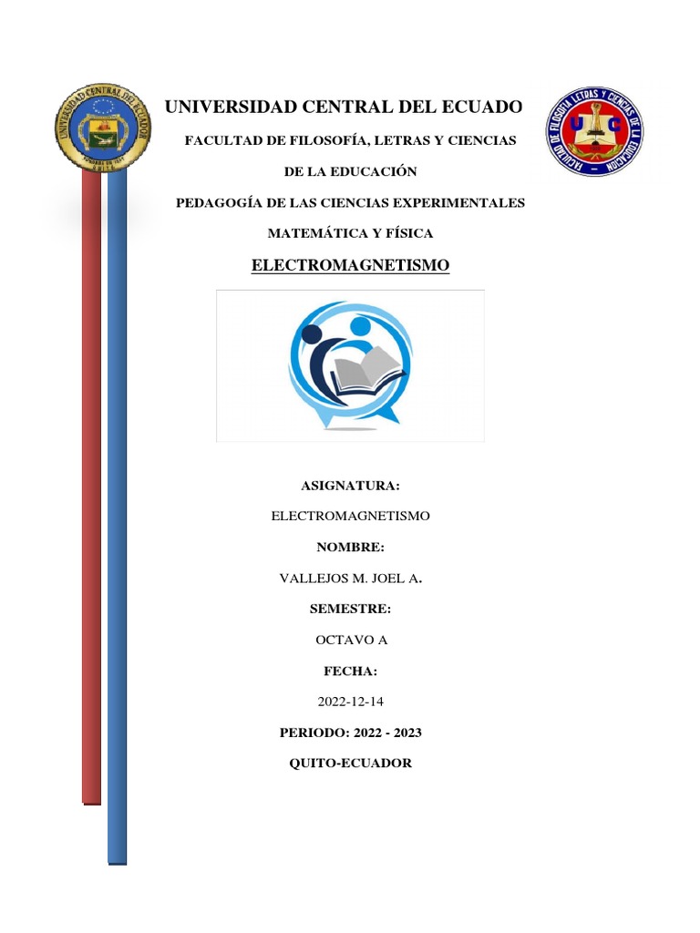 Deber 3 - Electromagnetismo | PDF | Campo magnético | Imán